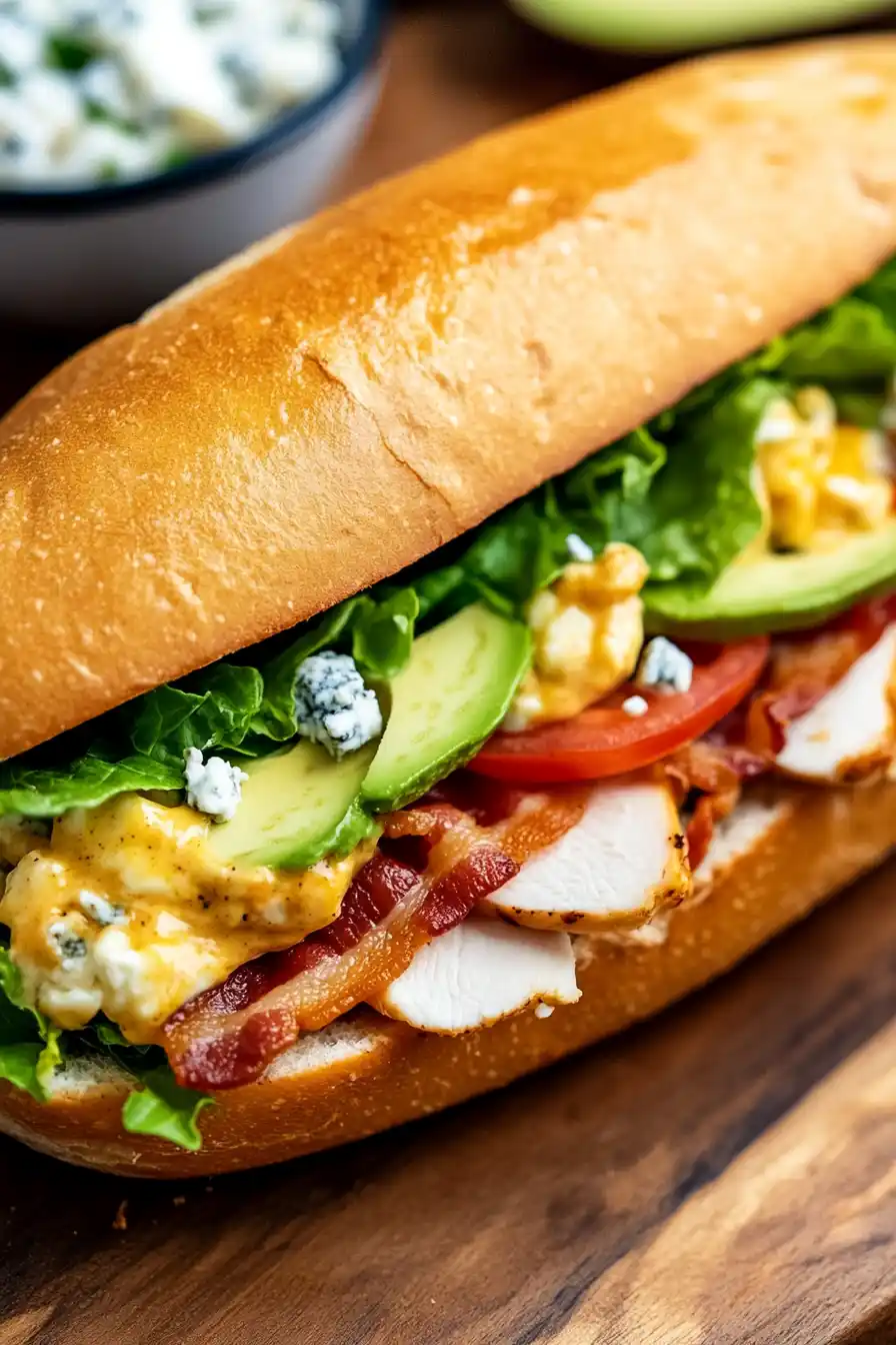 Easy Cobb Salad Sub Recipe