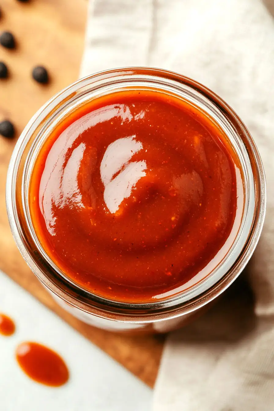 Crazy Good Homemade Spicy BBQ Sauce