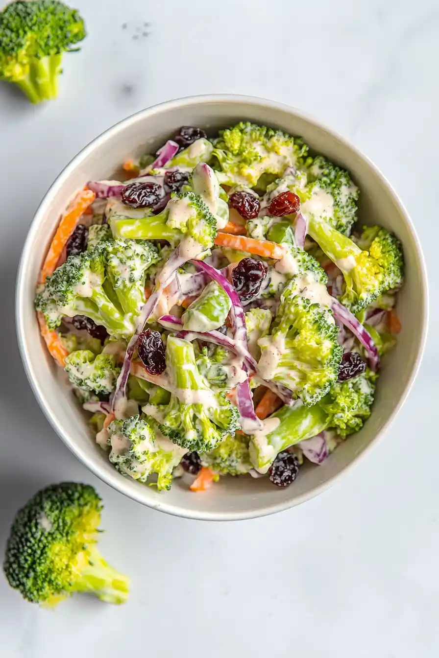 Fresh Low Sodium Broccoli Salad