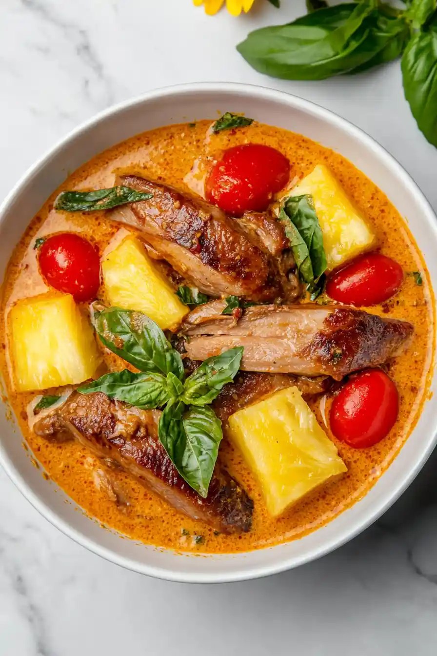 Tasty Thai Roasted Duck Curry