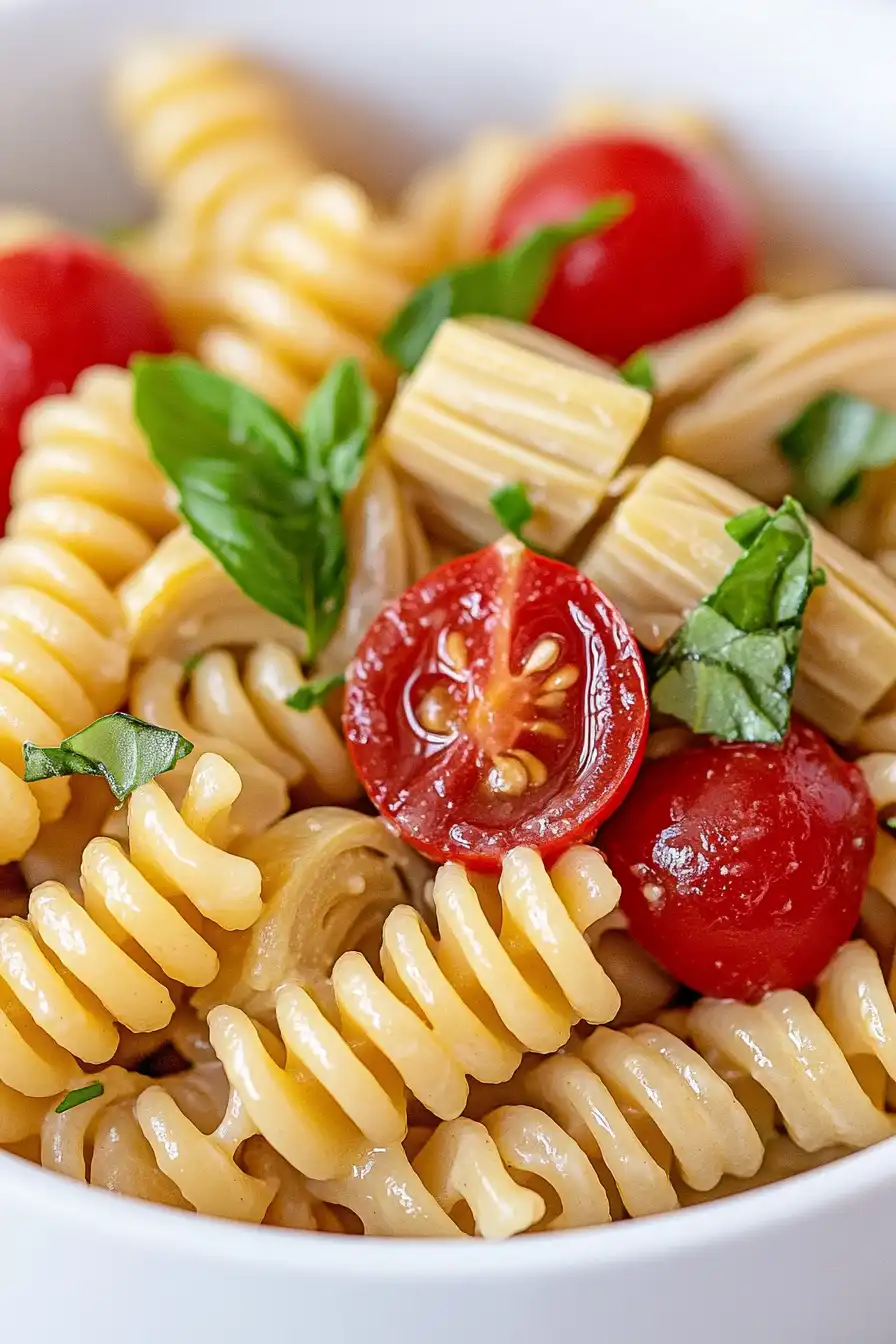 Chilled Oil and Vinegar Pasta Salad