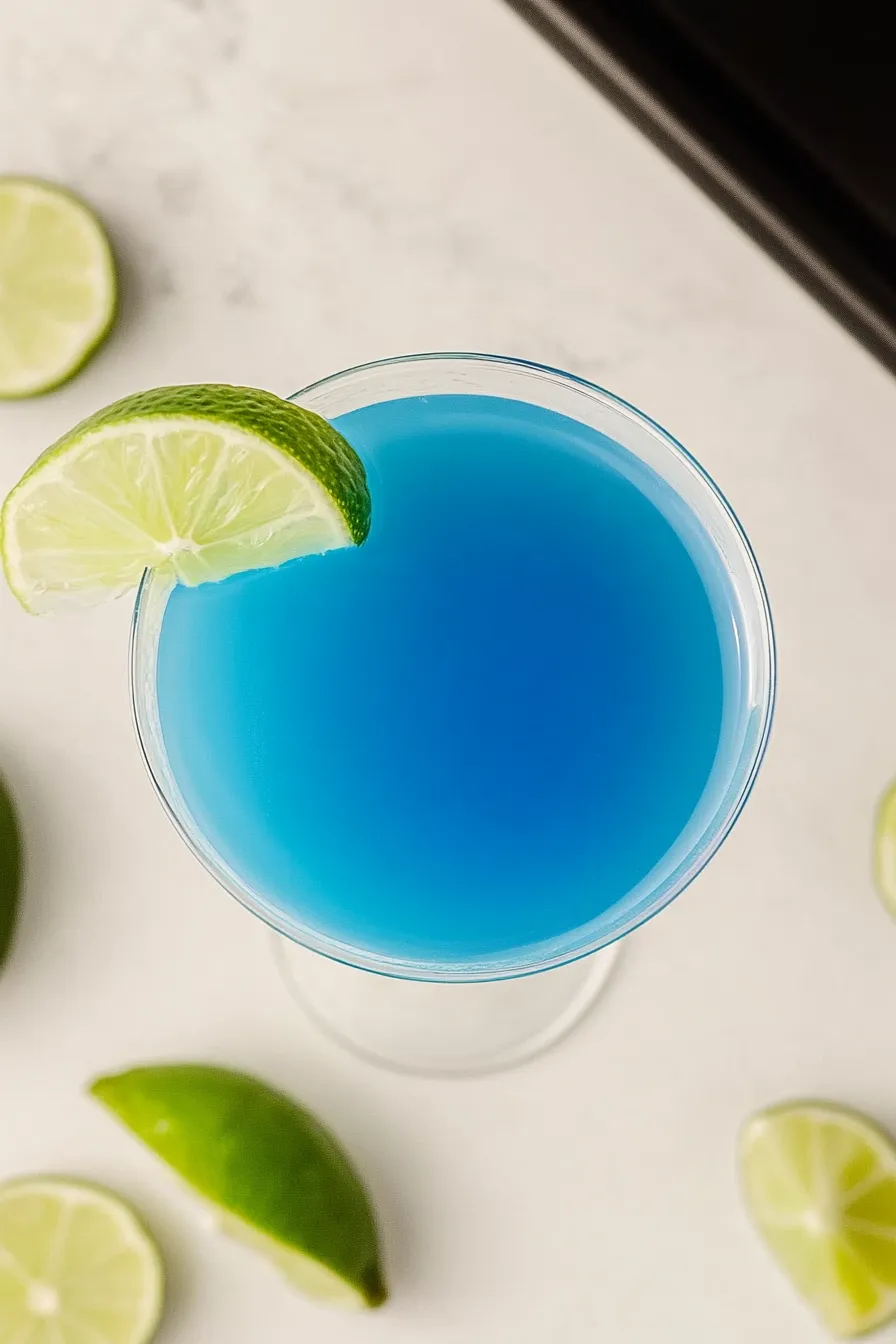 Easy Blue Daiquiri Cocktail