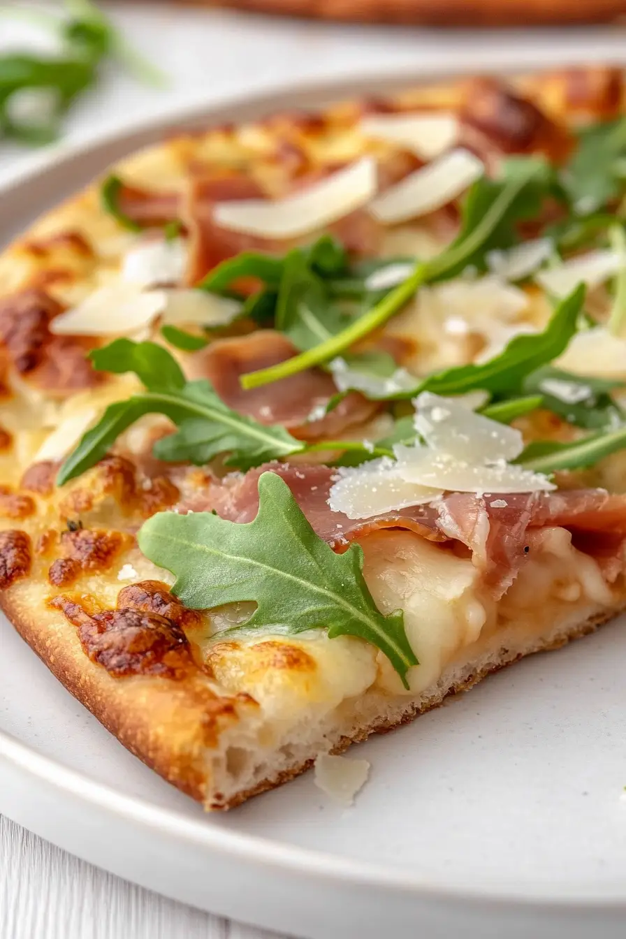 Quick Arugula Flatbread Pizza