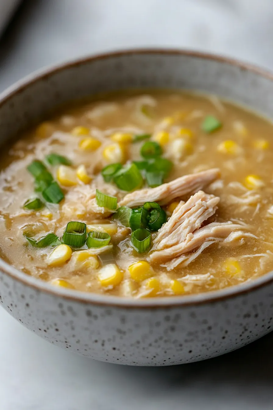 Authentic Chinese Corn Soup