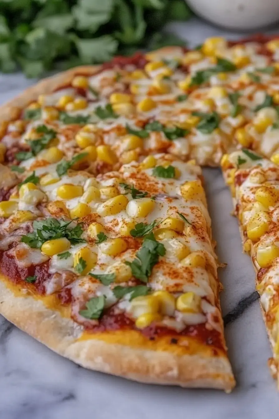 Juicy Street Corn Pizza