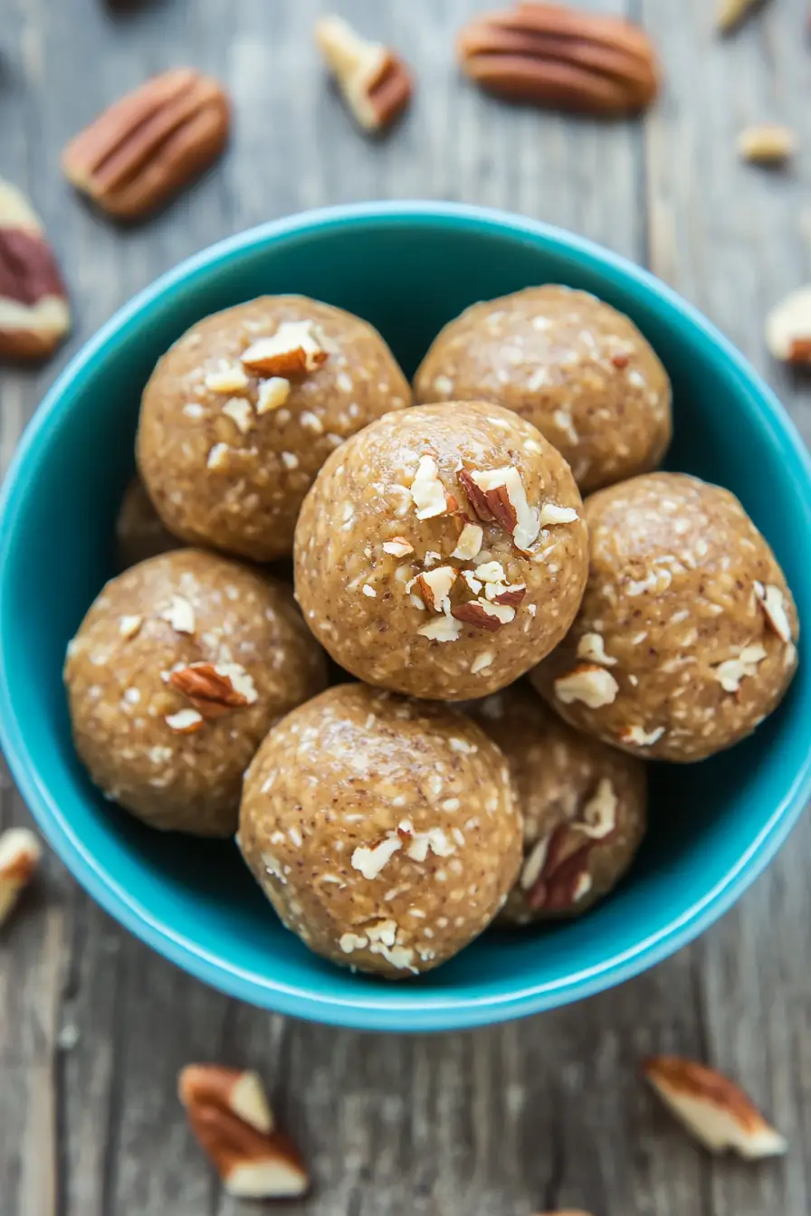 Nutritious Gingerbread Protein Balls