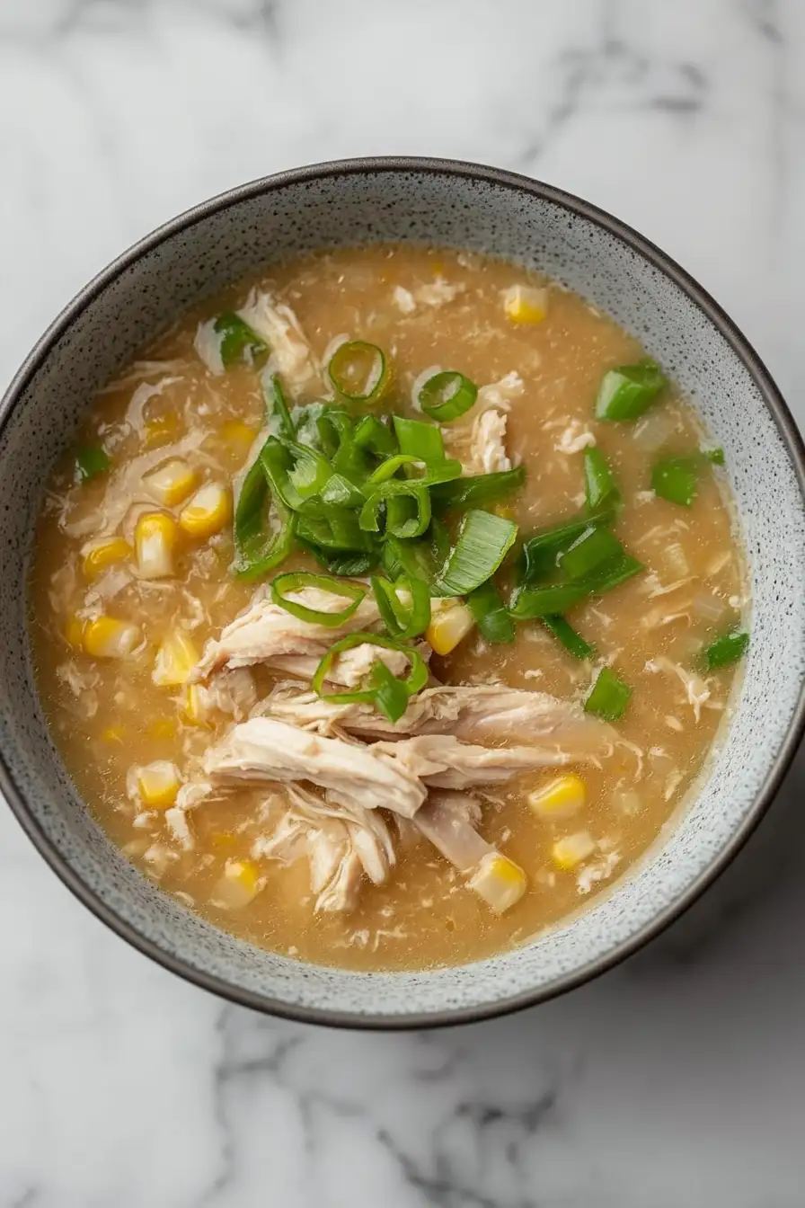 Authentic Chinese Corn Soup