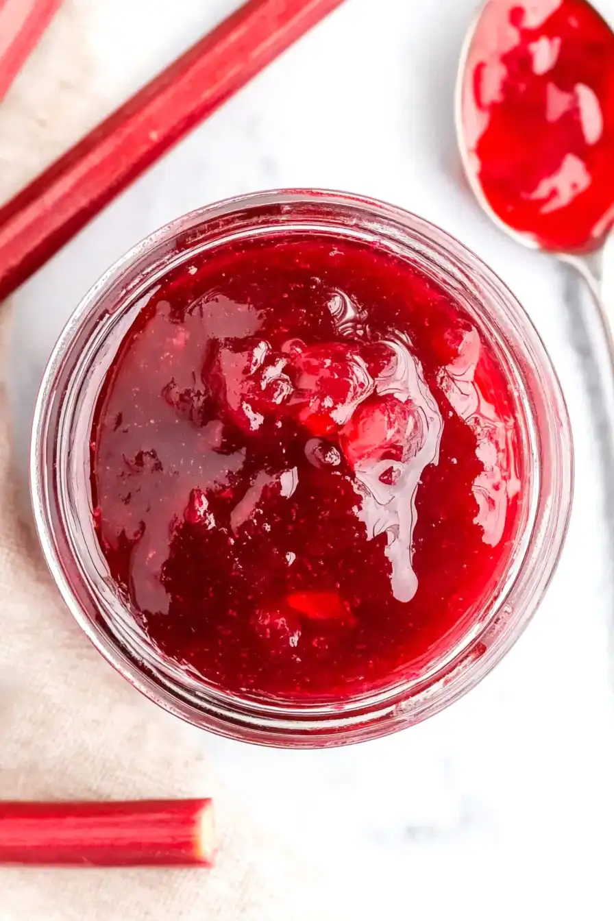 Classic Amish Rhubarb Pineapple Jam
