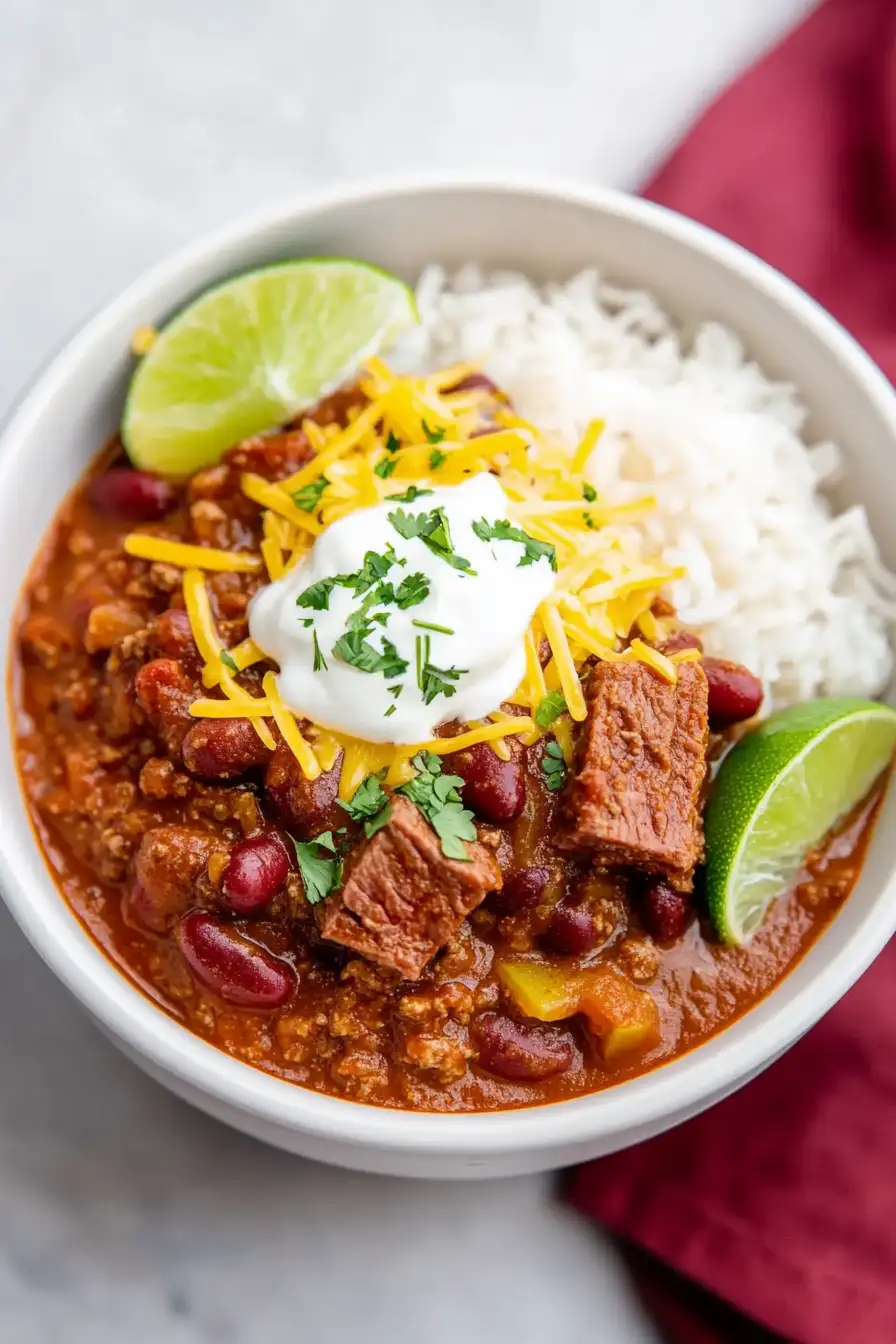 Easy Prime Rib Chili