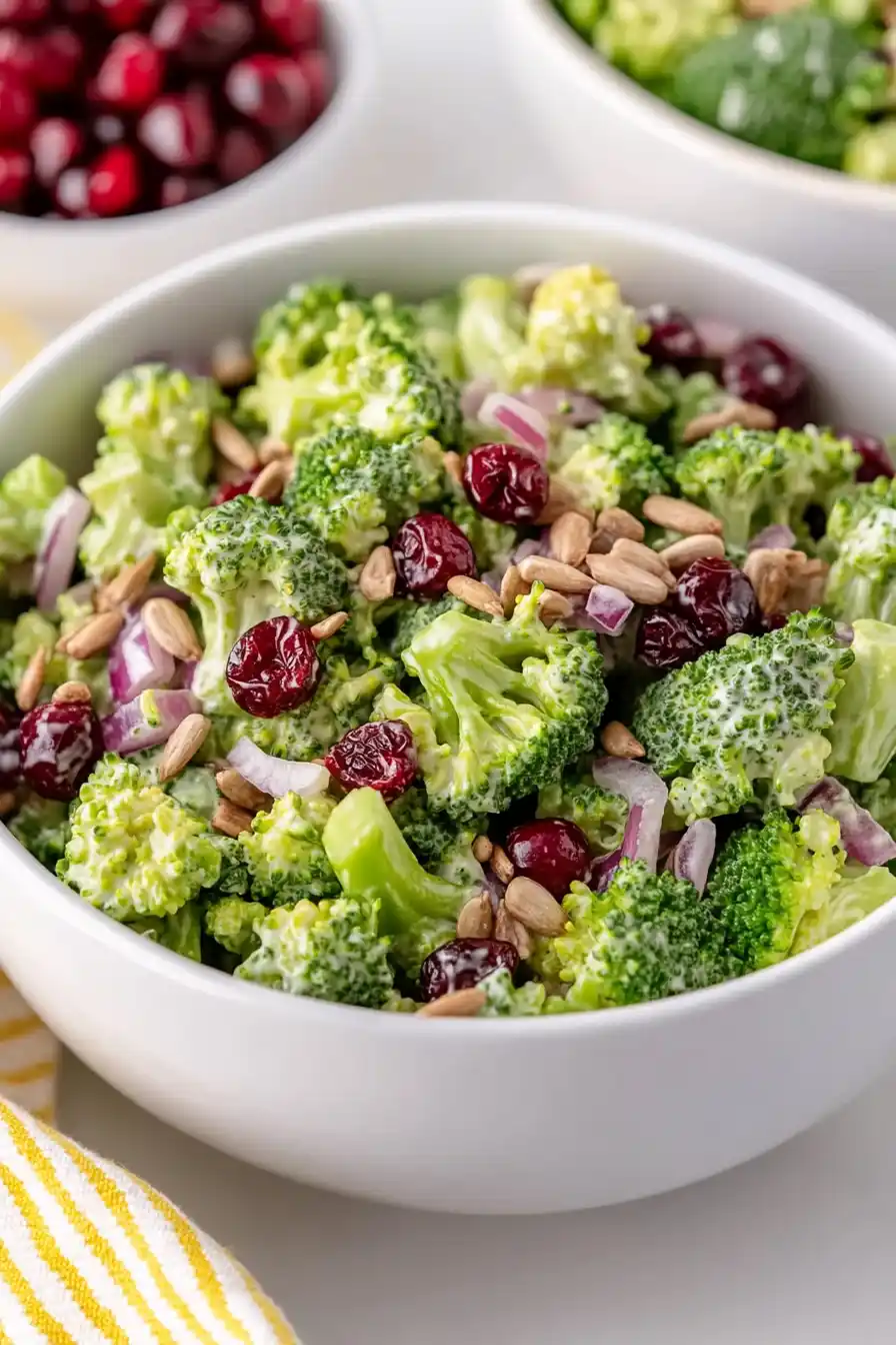 Tasty Broccoli Salad No Mayo