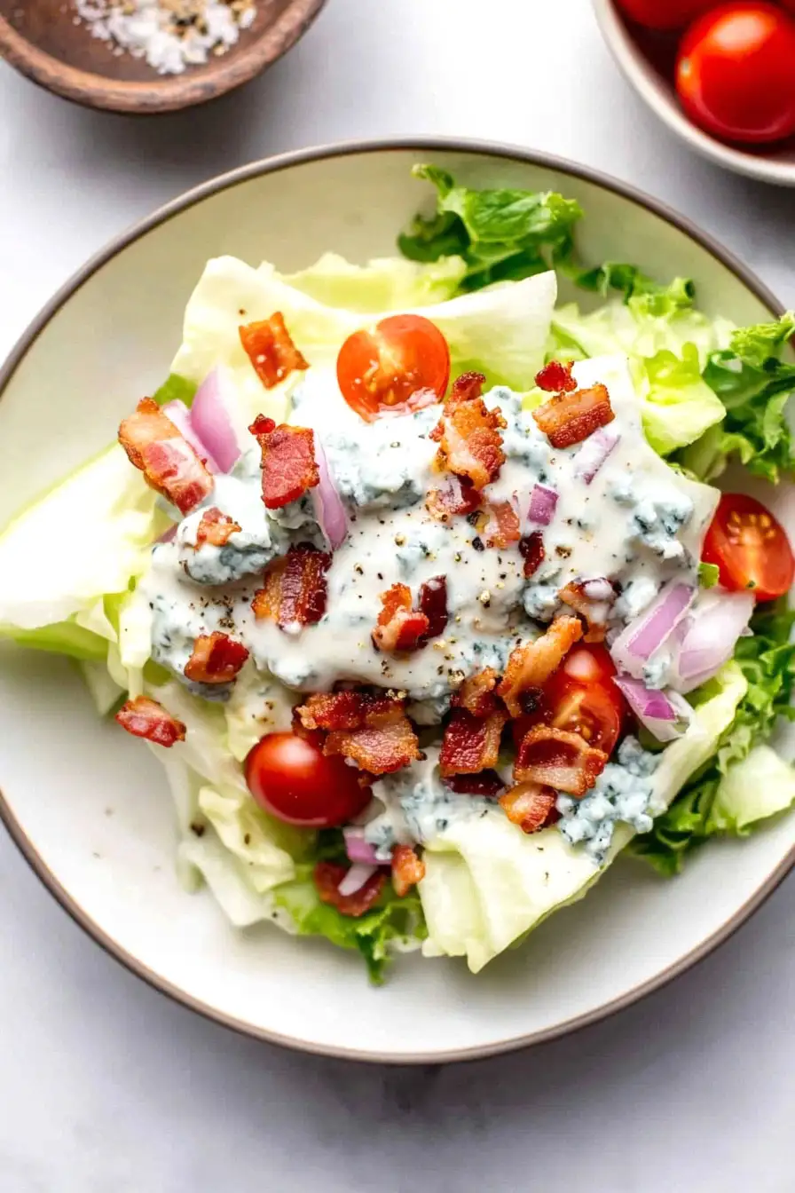 Easy Wedge Salad