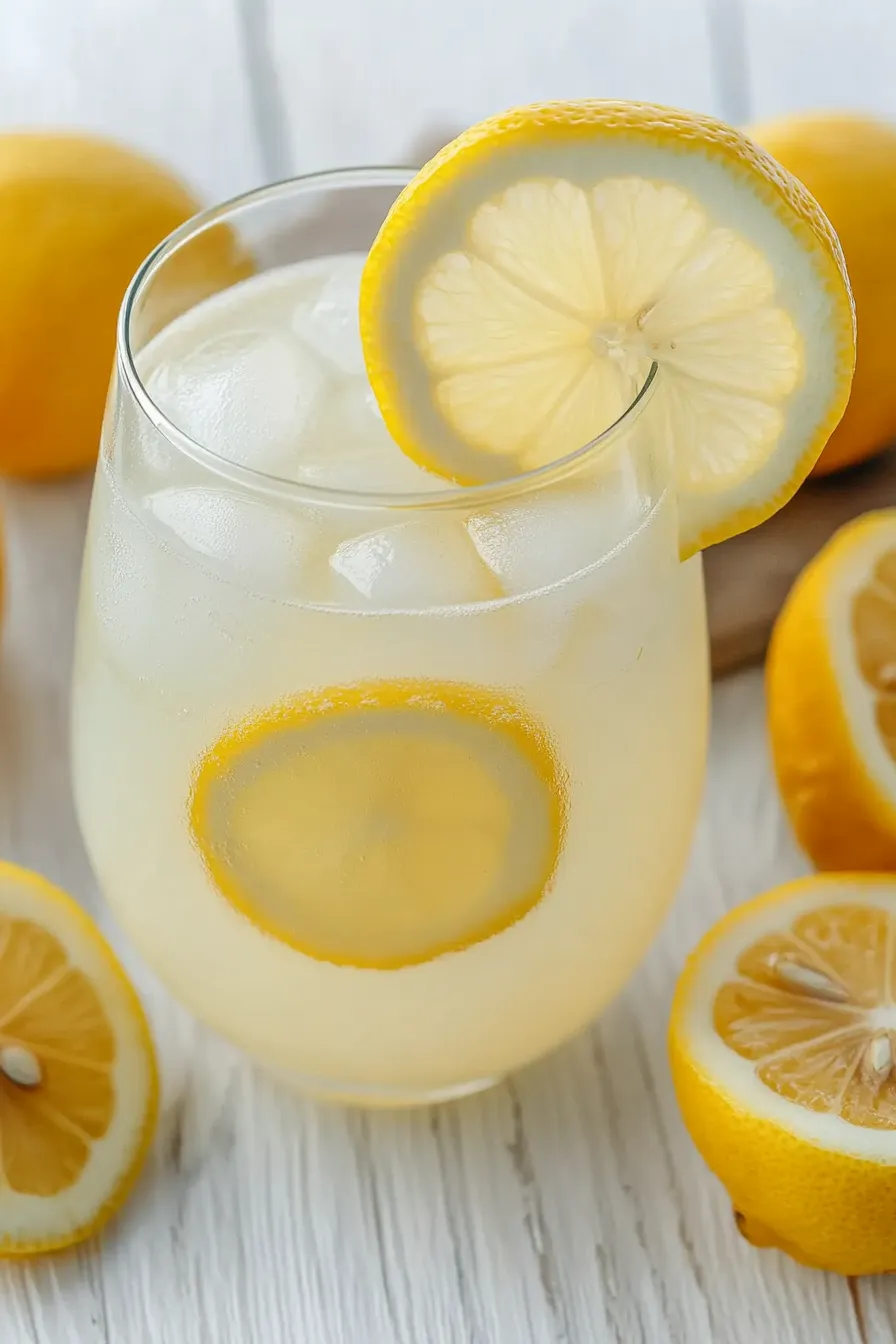 Juicy Vodka Lemonade Spritzer
