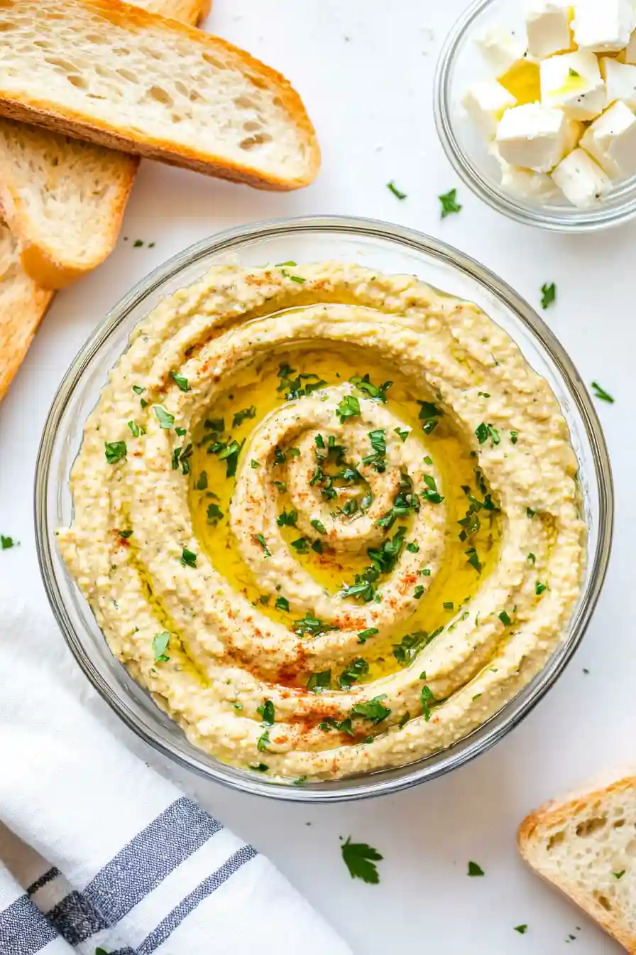 Creamy Baba Ganoush Recipe Without Tahini