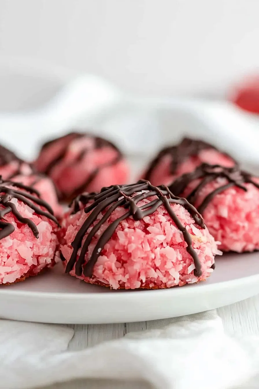 Best Cherry Coconut Macaroons