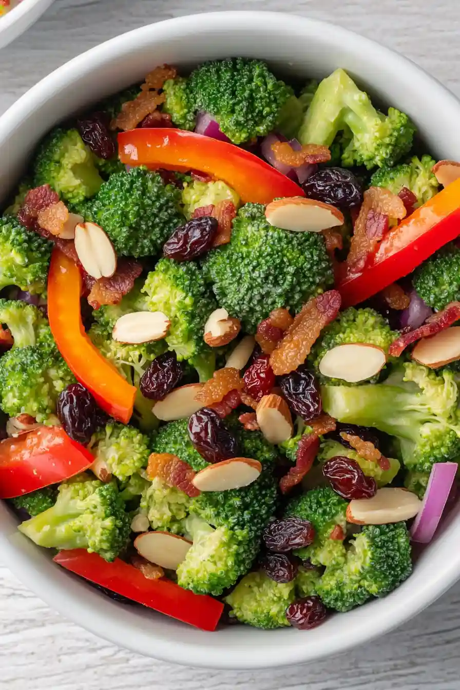 Zesty Broccoli Salad with Vinaigrette