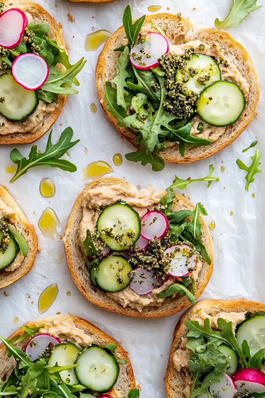 Easy Baba Ganoush Sandwich Recipe