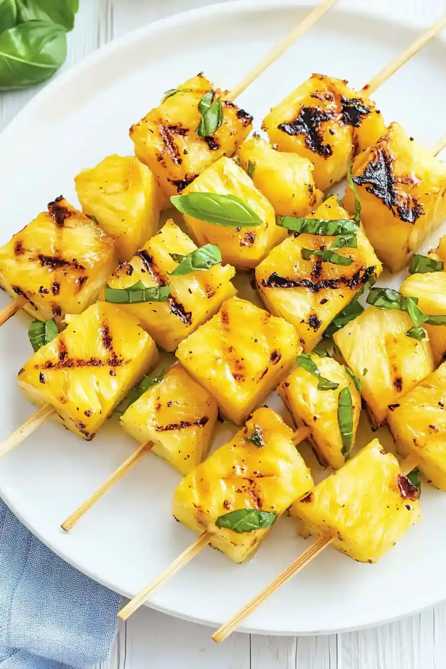 Tasty Grilled Pineapple Skewers