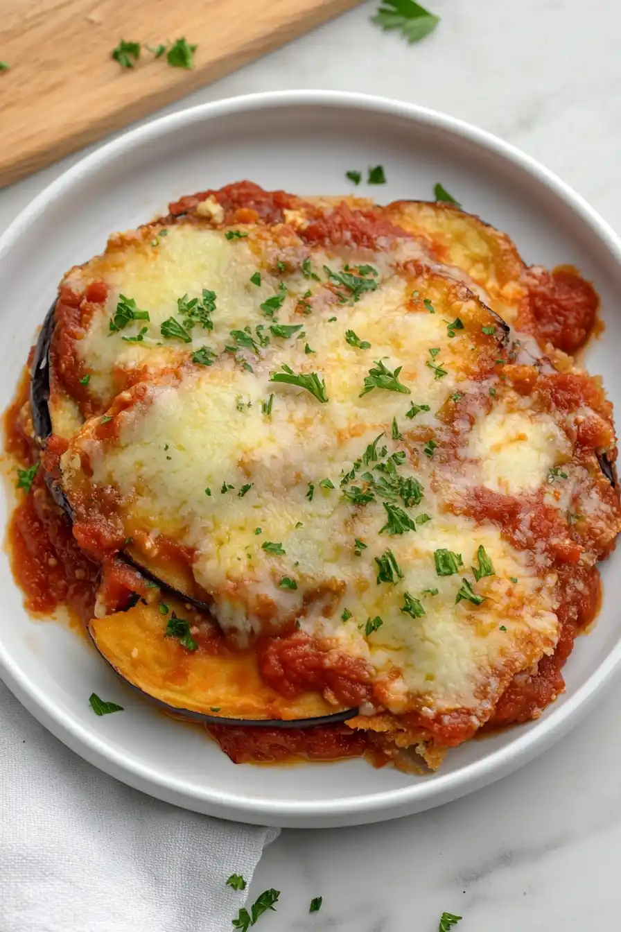 Easy Fried Eggplant Parmesan Recipe