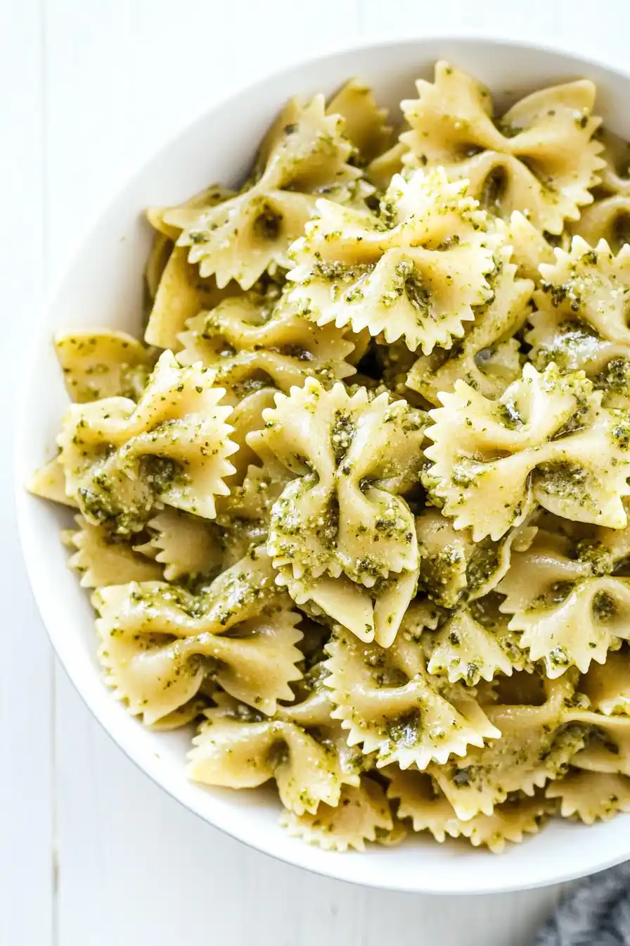 Easy Pesto Pasta Recipe