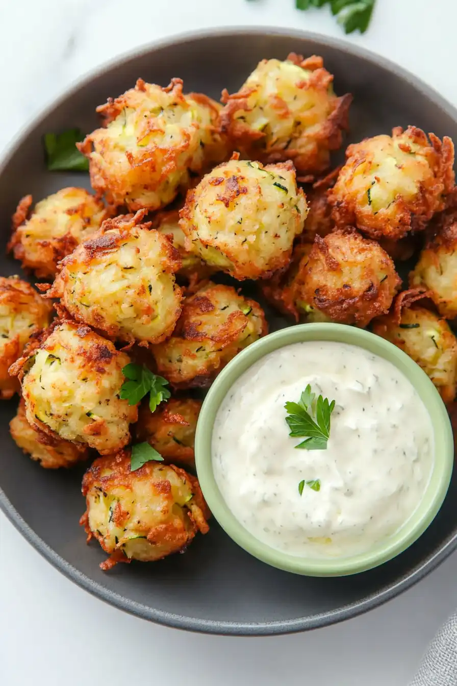 Best Zucchini Fritter Balls