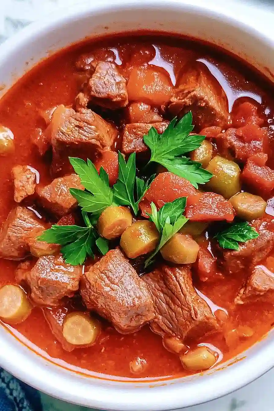 Succulent Arabic Okra Stew