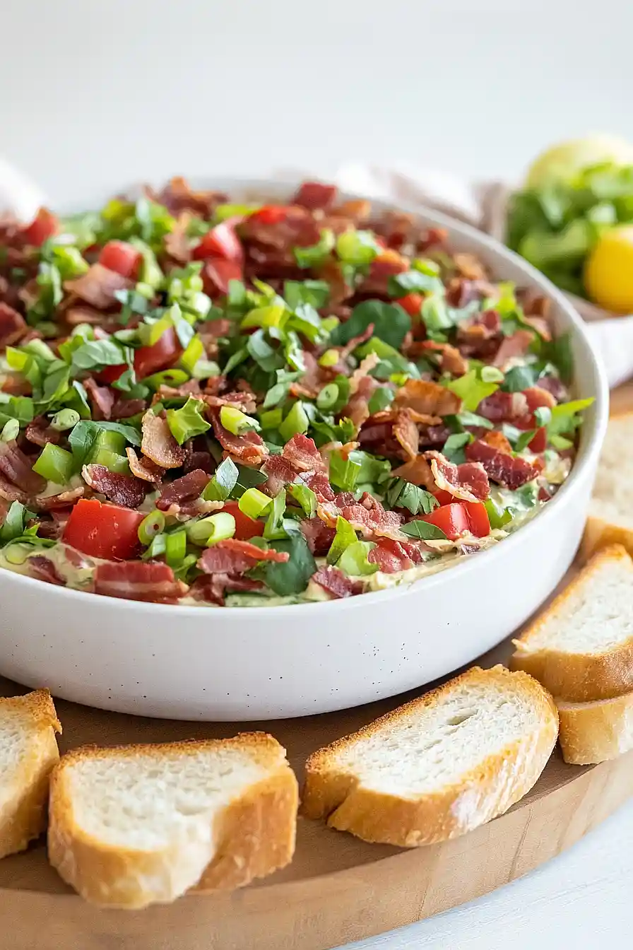 Creamy Layered BLT Dip