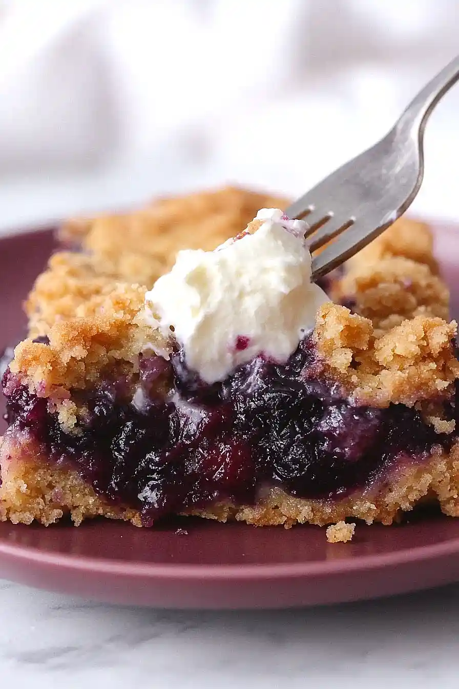 Flavorful Huckleberry Dump Cake