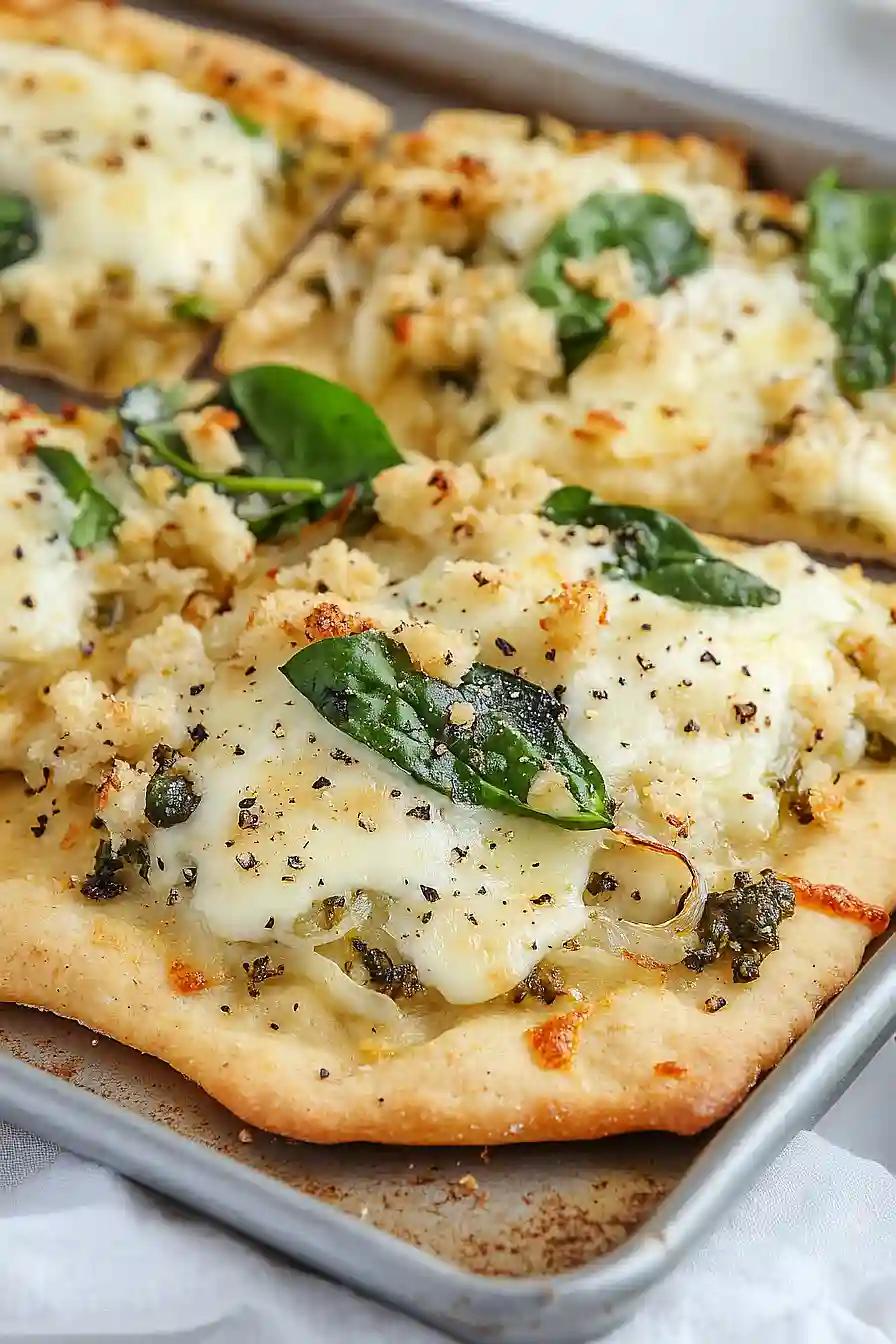 Simple Whole Wheat Trader Joe's Flatbread Pizza