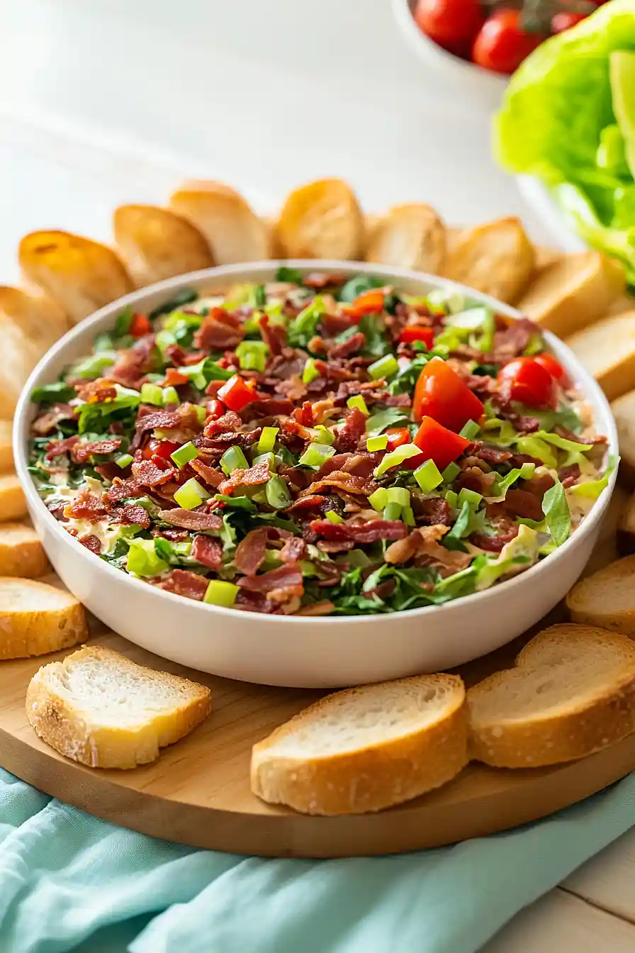 Creamy Layered BLT Dip