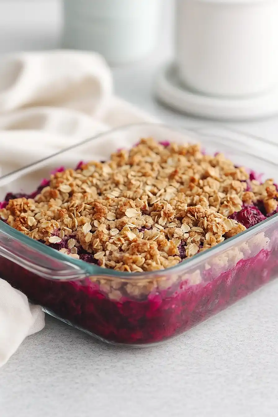 Classic Huckleberry Crisp