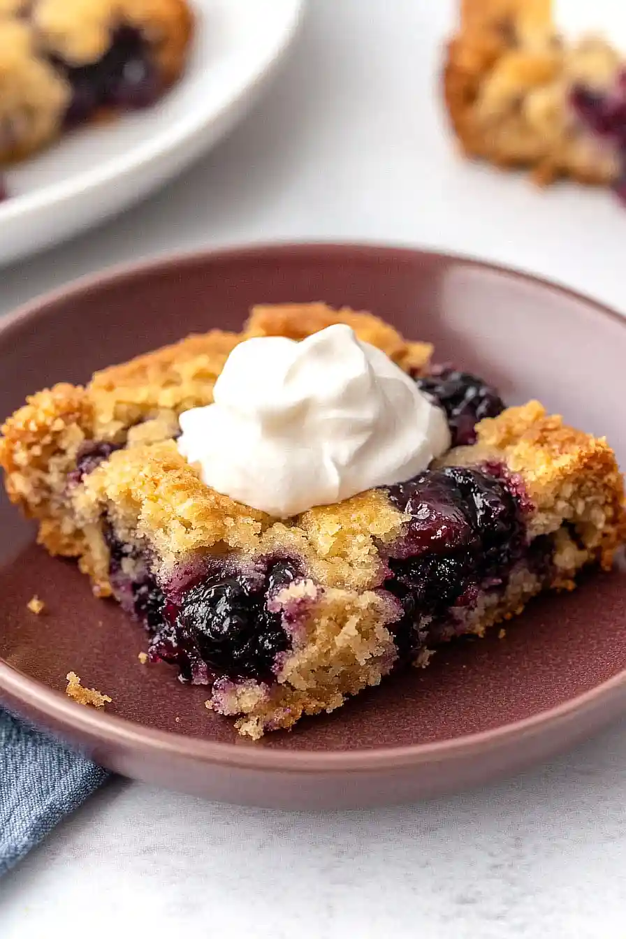 Flavorful Huckleberry Dump Cake
