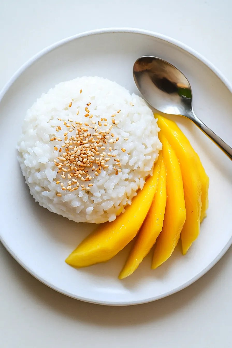Easy Mango Sticky Rice Dessert