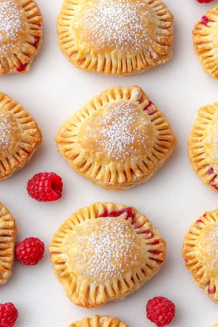Flaky Raspberry Hand Pies Recipe