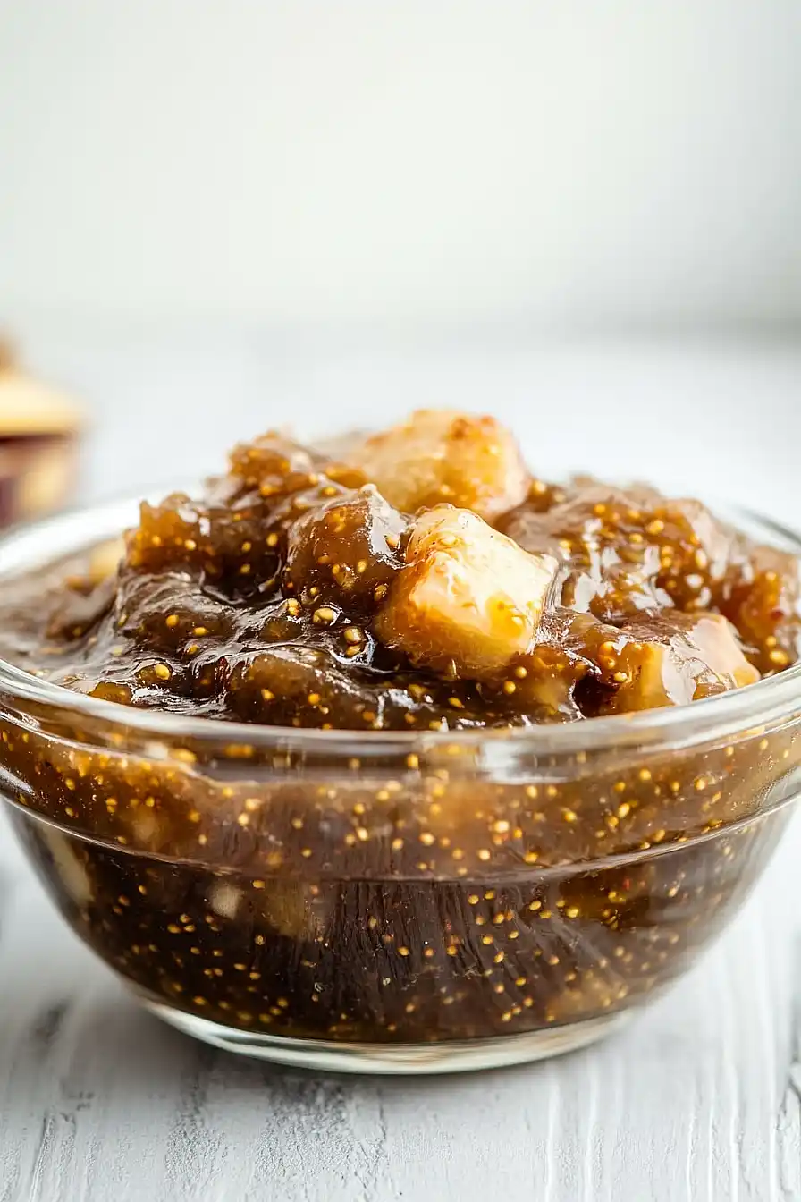 Homemade Spicy Fig Chutney