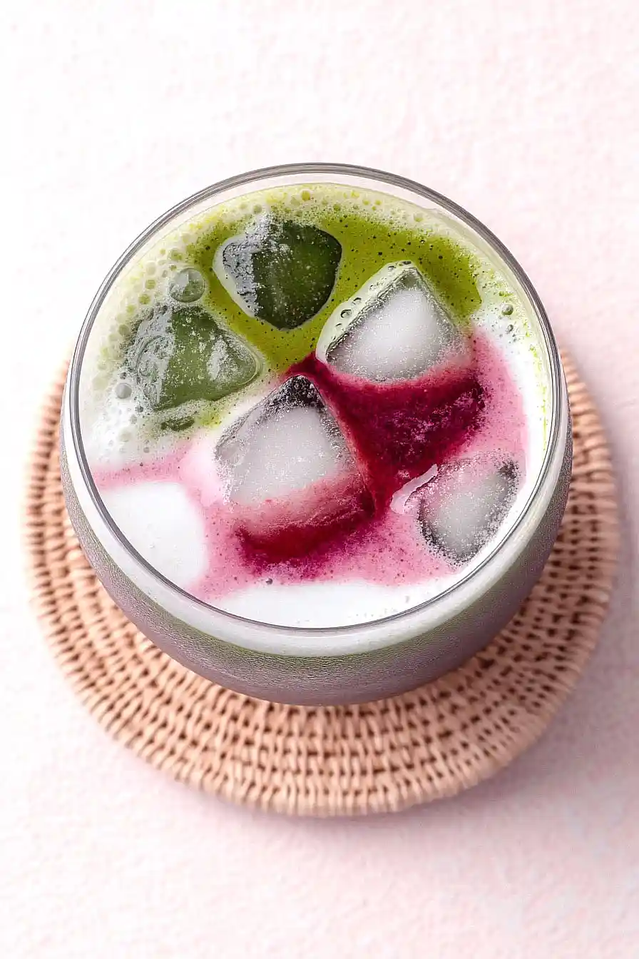 Cooling Raspberry Matcha