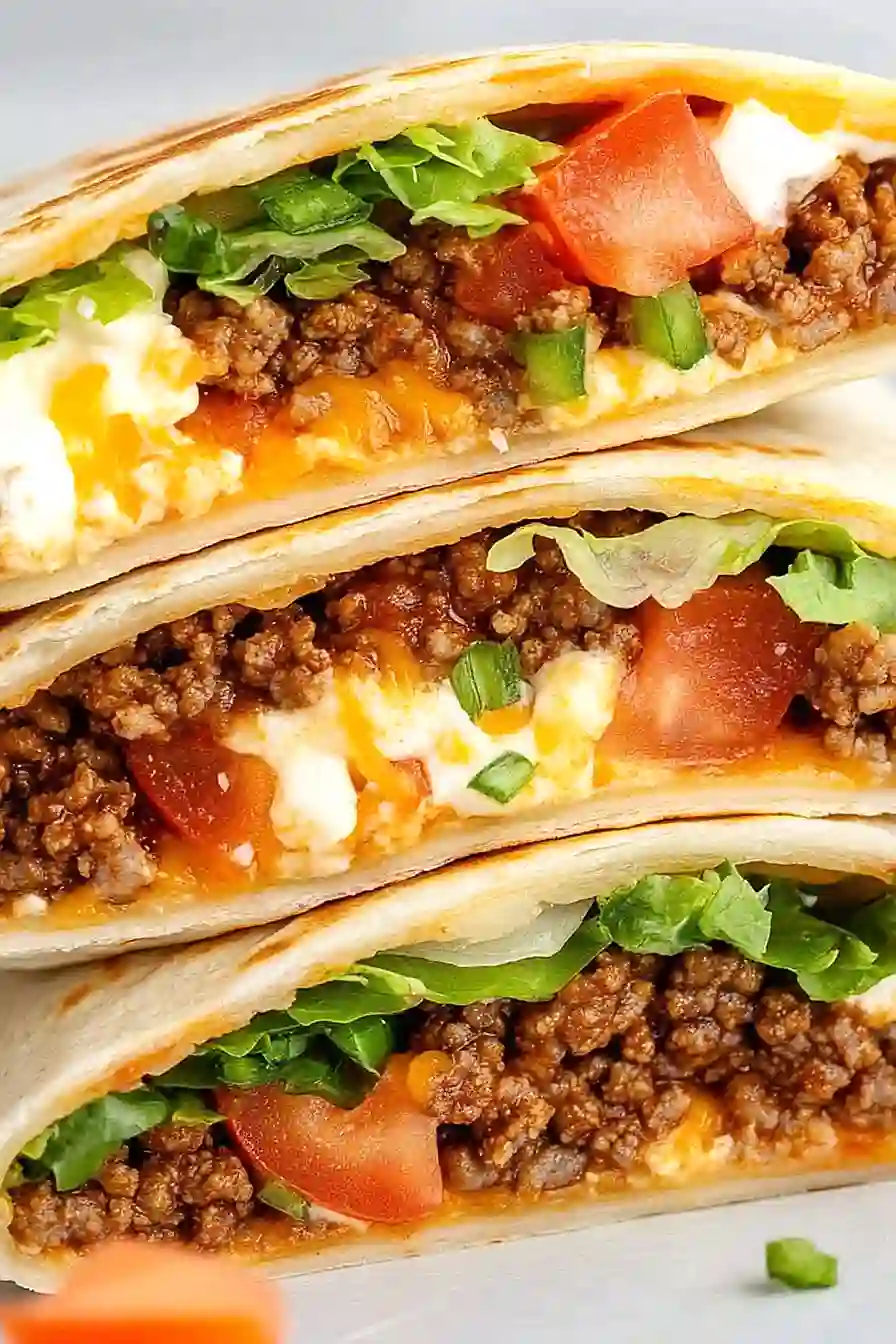 Savory Beef Crunch Wraps