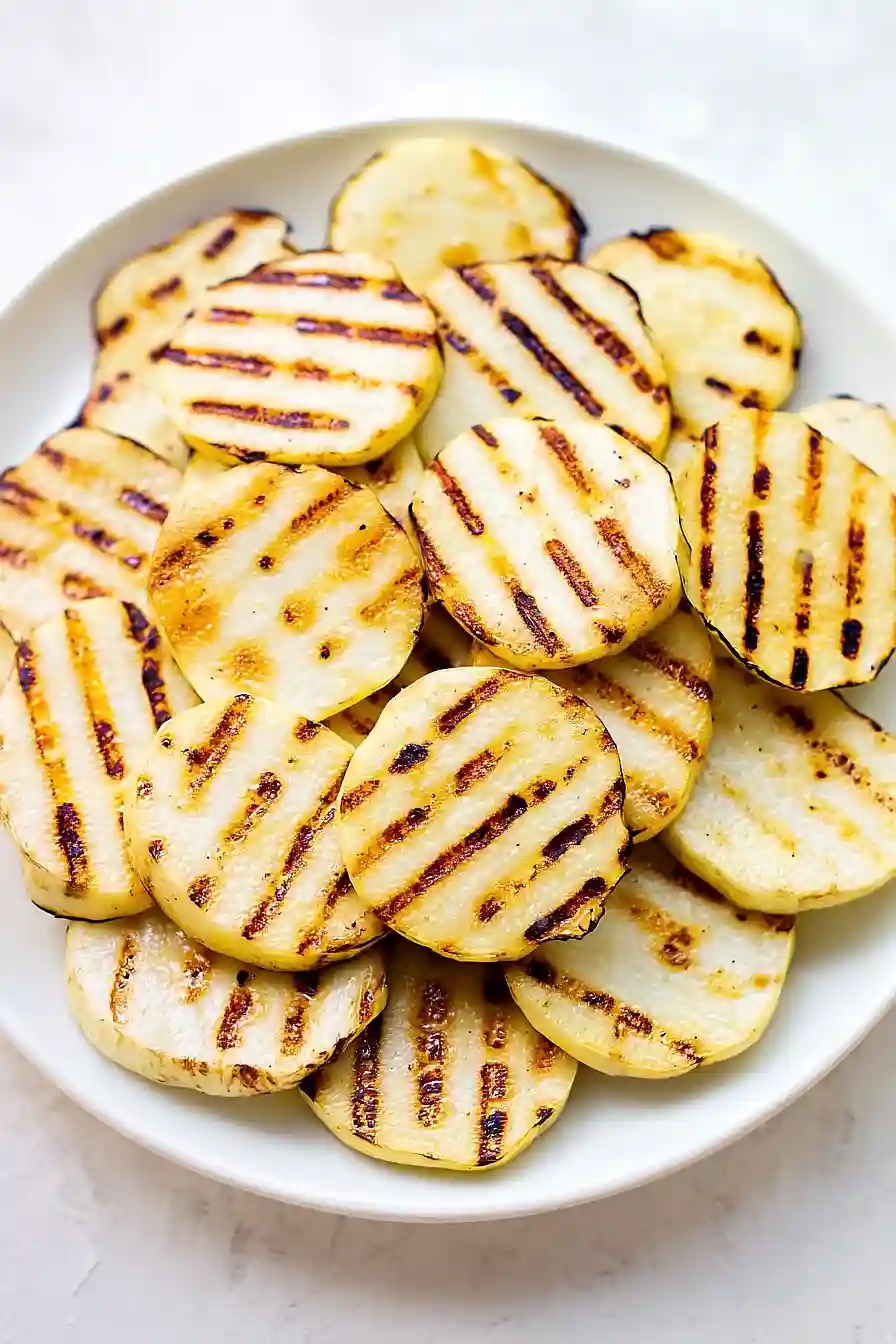 Quick 18-Minute Grilled Kohlrabi