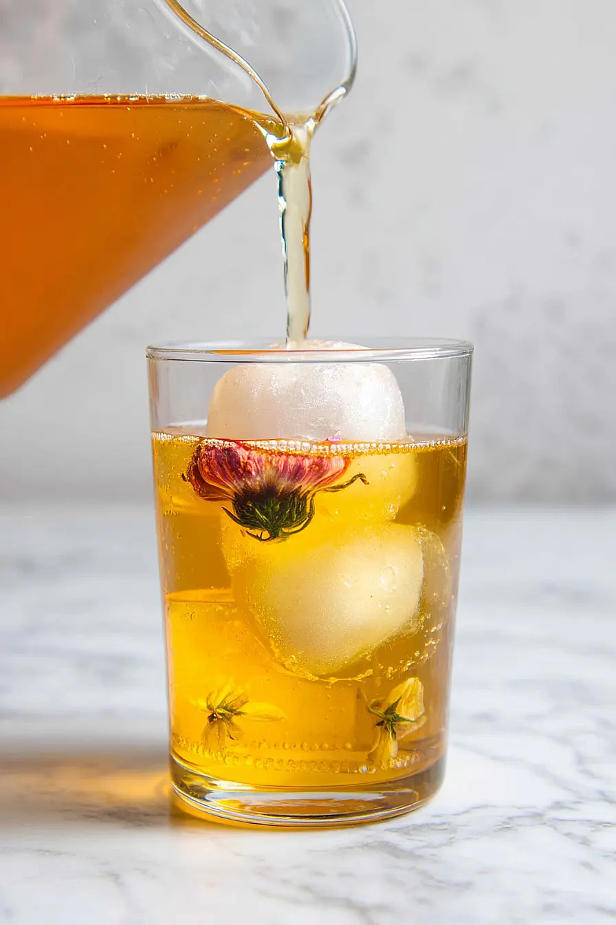 Icy Fresh Herbal Iced Tea