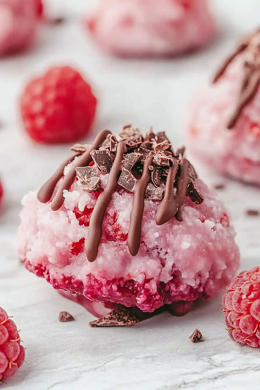 Gourmet Raspberry Macaroons