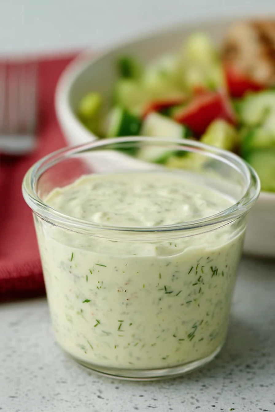 Tangy Dill Pickle Salad Dressing