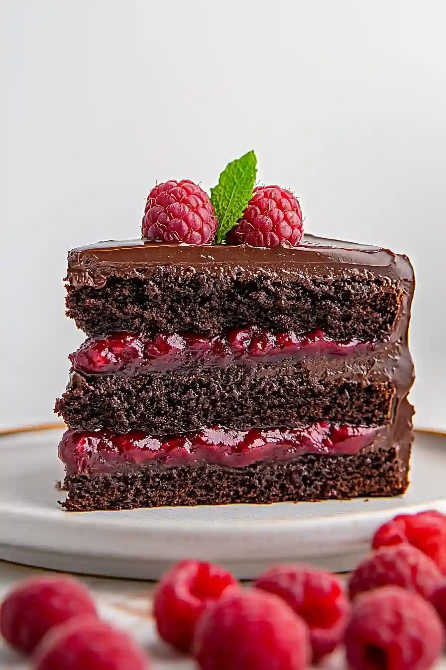 Special Occasion Chocolate Raspberry Cake