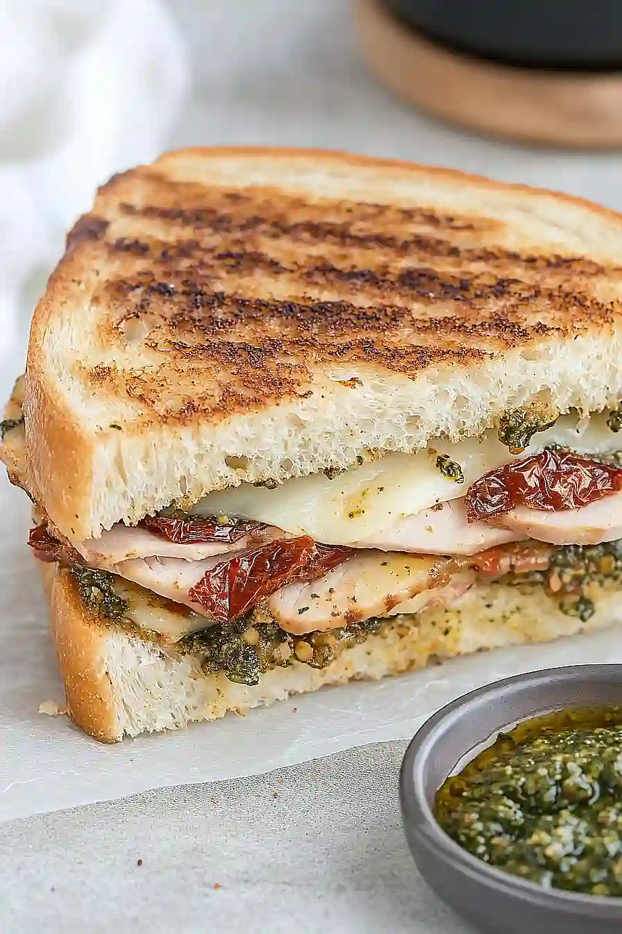 Quick Turkey Pesto Sandwich