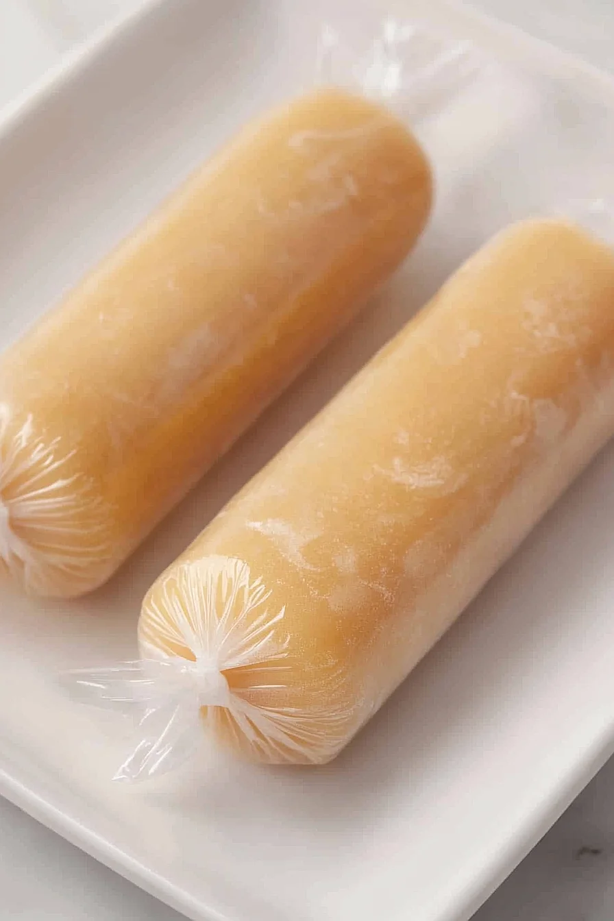 Homemade Mango Ice Candy