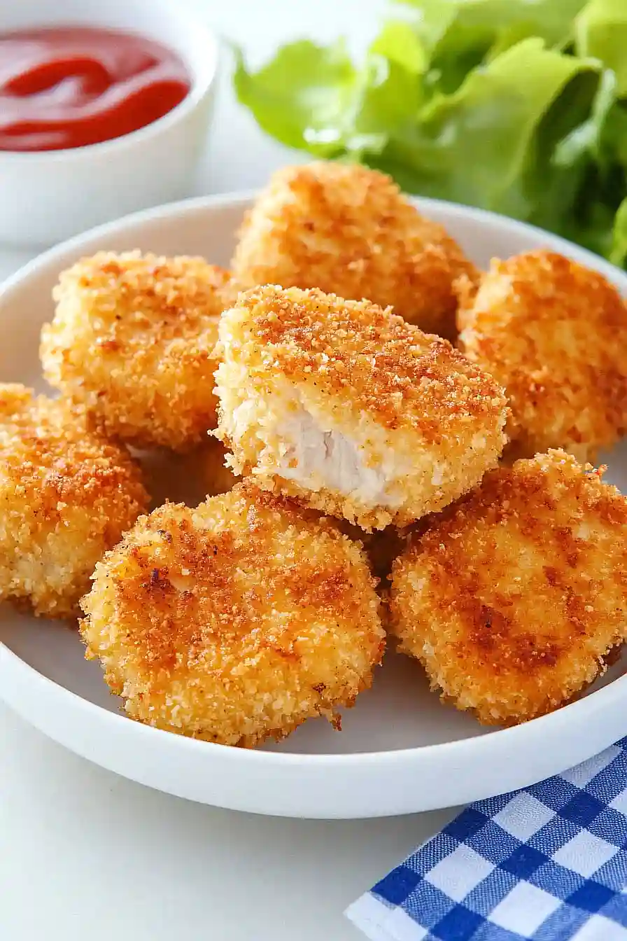 Irresistible Eggless Chicken Nuggets