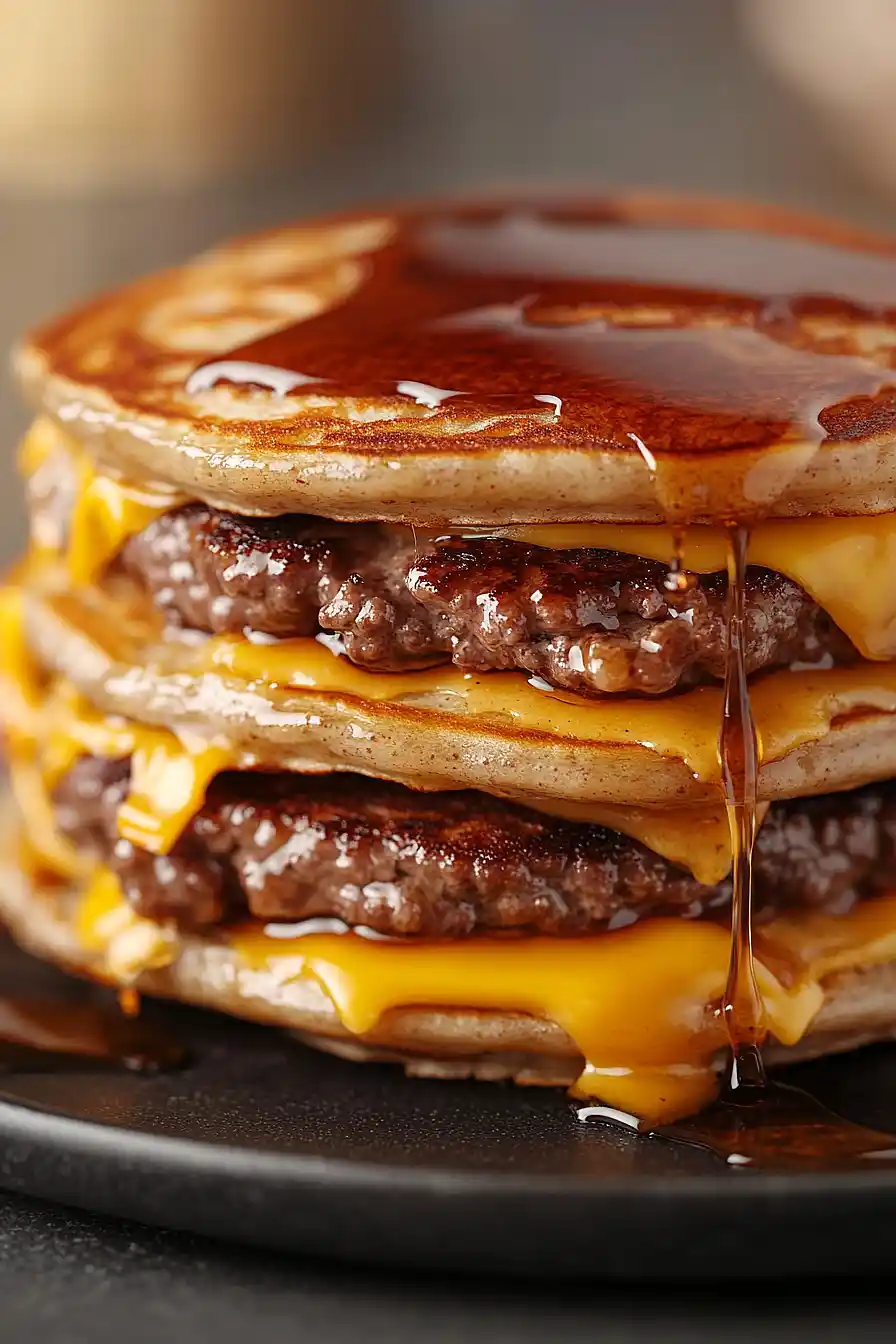 Classic Smash Burger Pancakes