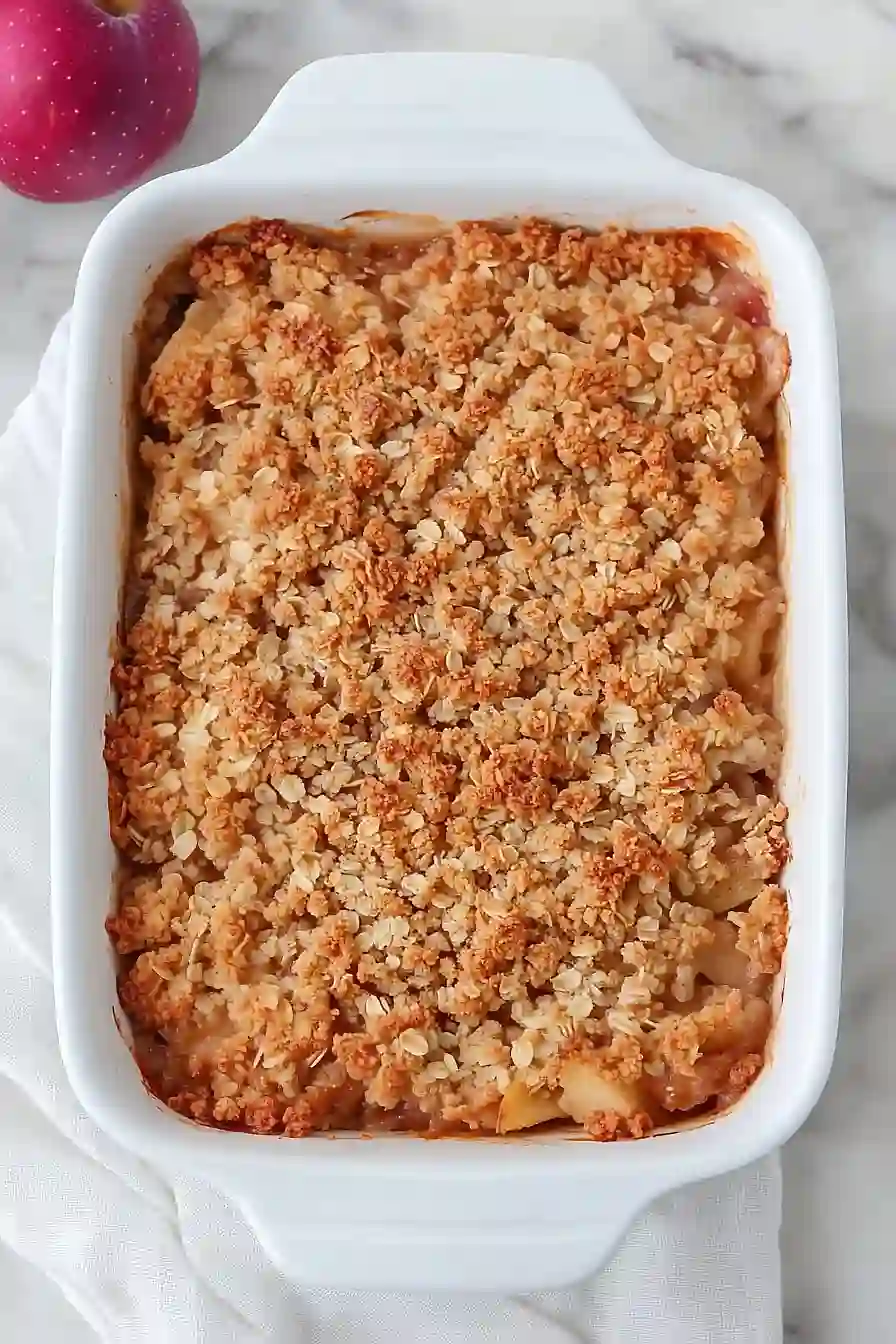 Sweet Oat Apple Crisp