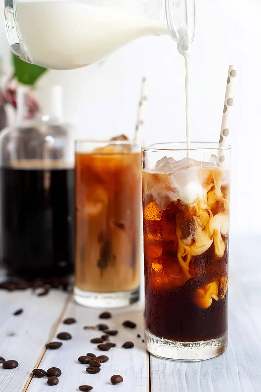 Energizing Cold Brew Coffee with Protein Powder