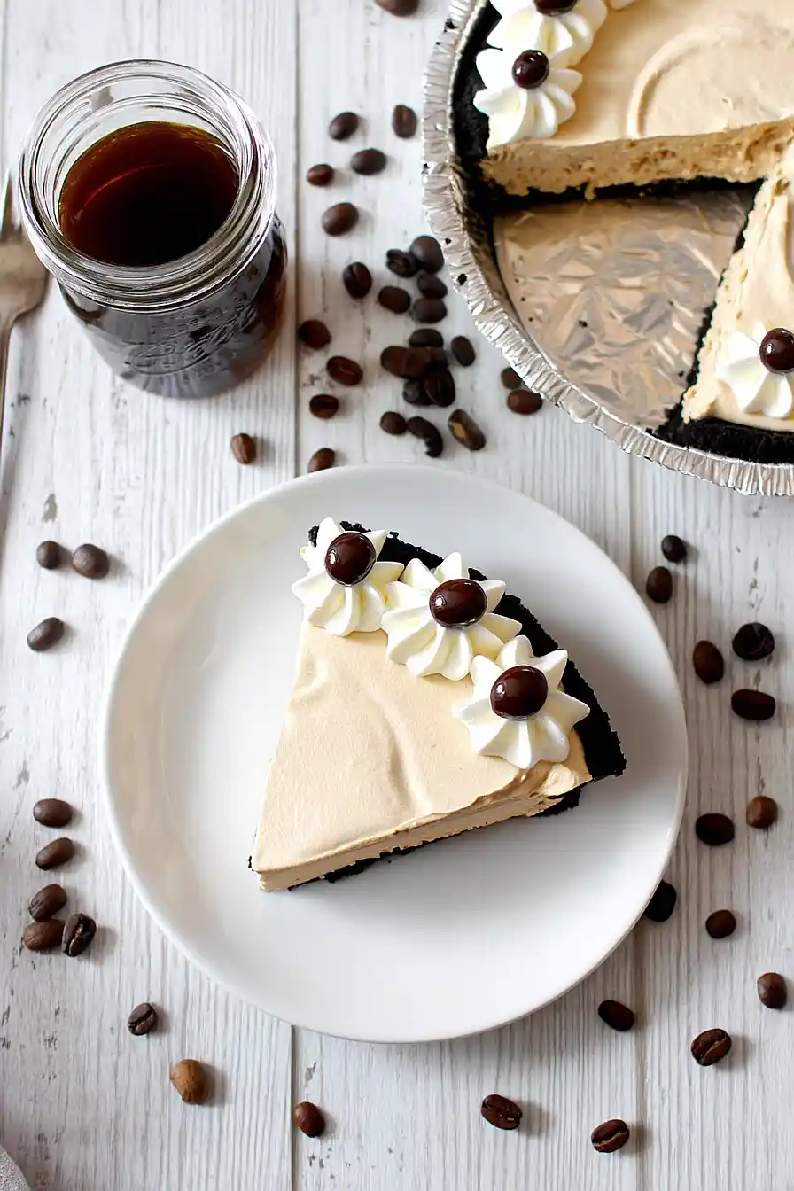 Simple Cold Brew Coffee Pie