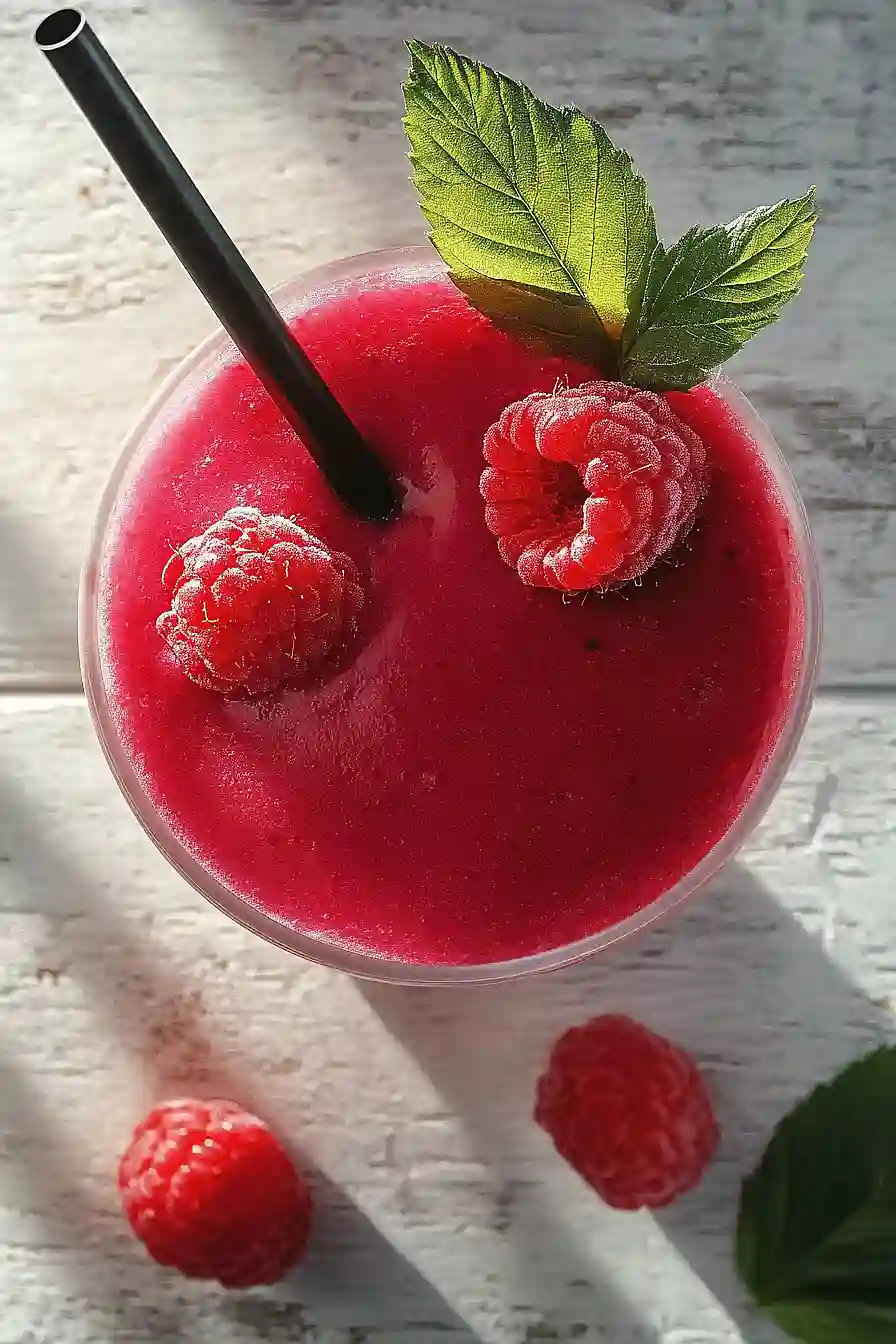 Quick & Easy Raspberry Smoothie