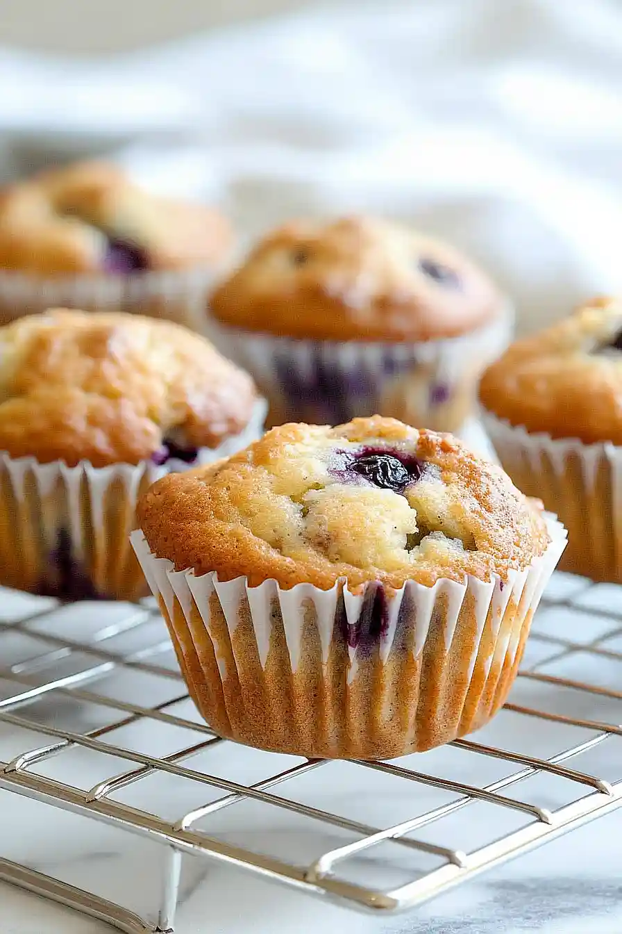 Easy Mini Blueberry Muffins